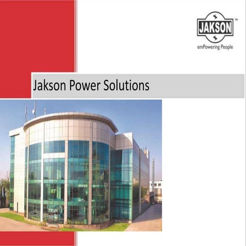 Jakson Power Solutions | PPTX