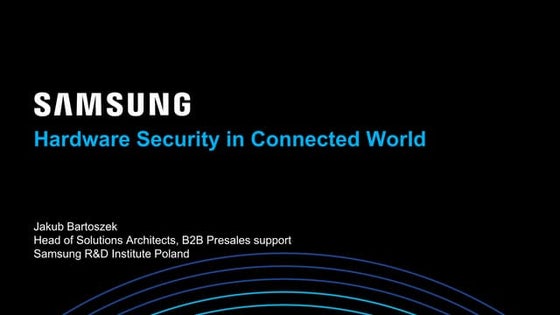 Cybersecurity for Building Controls and Smart Buildings | PPT