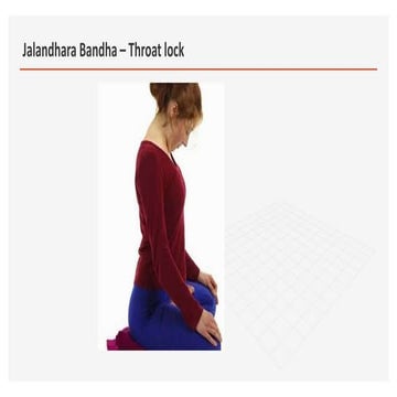 Jalandhara Bandha | PPTX