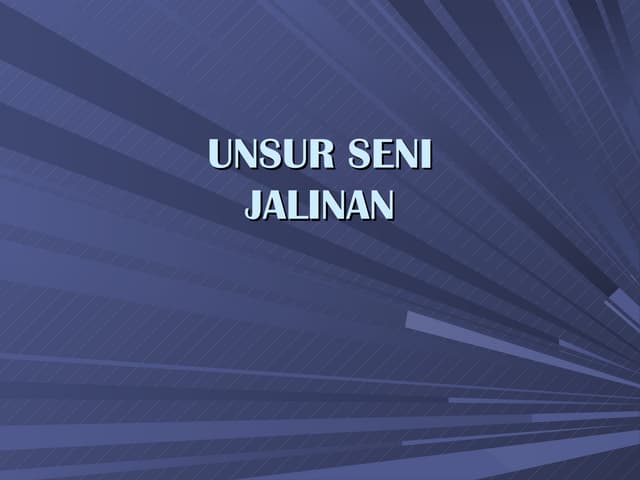 Jenis jenis arca(seni) | PPTX