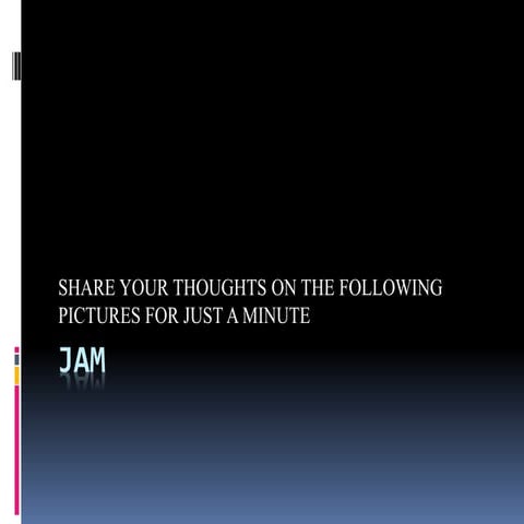 Just A Minute Talk | PPT