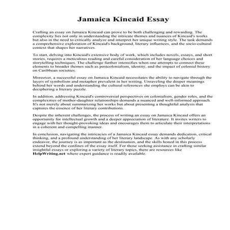 Girl By Jamaica Kincaid Essay.pdf