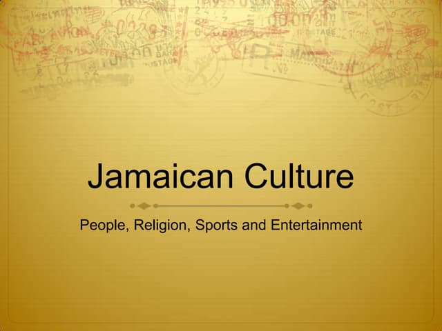 National Symbols and Heroes of Jamaica | PPTX