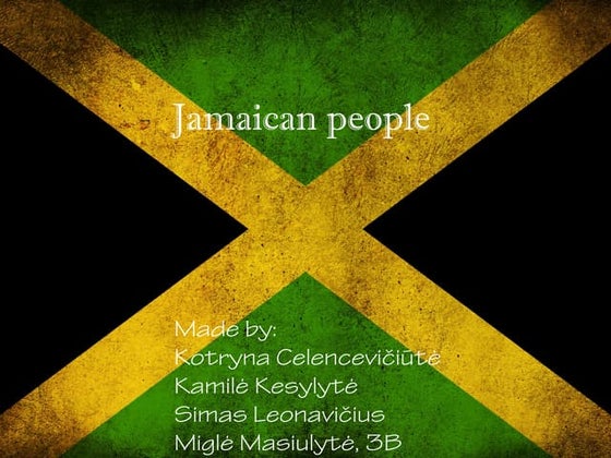 Jamaica and Jamaican culture | PPT