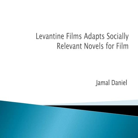 A Look Back at the New Levant Initiative's Inaugural Conference | PPTX