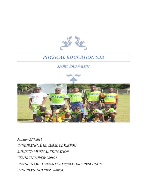 English SBA Sample *Teacher Approved* | PDF