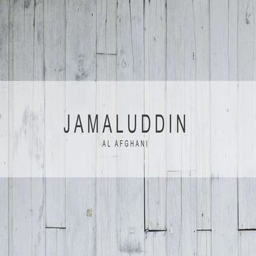 Jamaluddin al afghani | PPTX