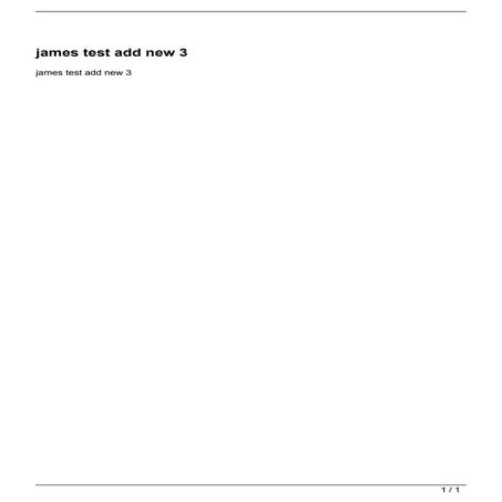 james test add new 3 | PDF | Science