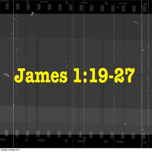 James 1:19-27 | PDF