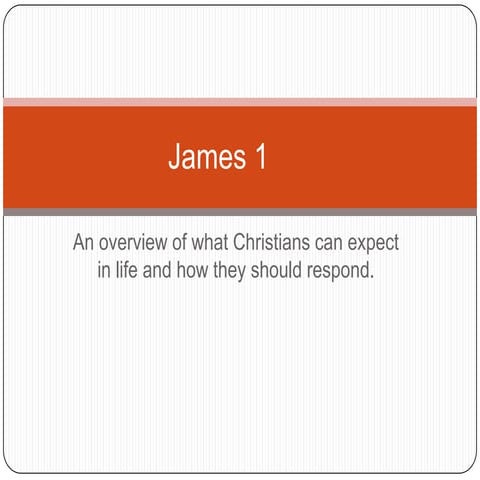 James 1:1-18 | PPTX