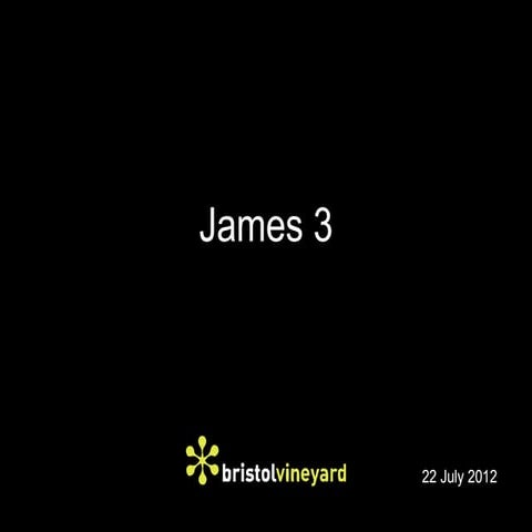 James 3 | PPT