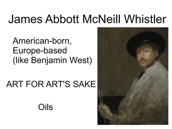 James whistler | PPT