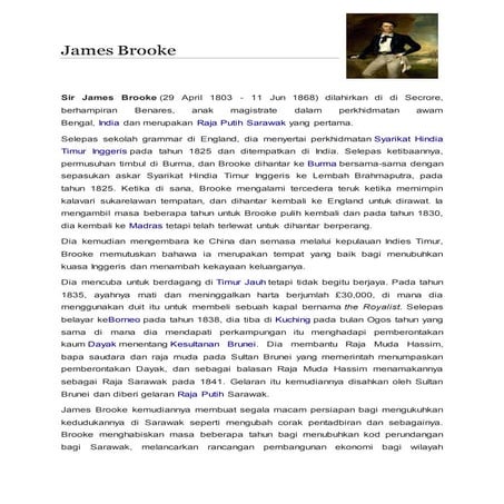 James brooke | DOCX