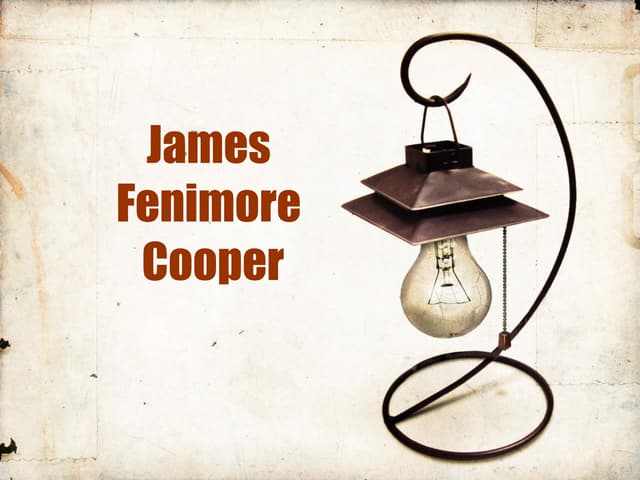 James fenimore cooper | DOC