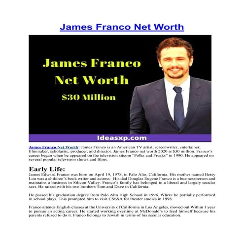 Dave Franco Net Worth
