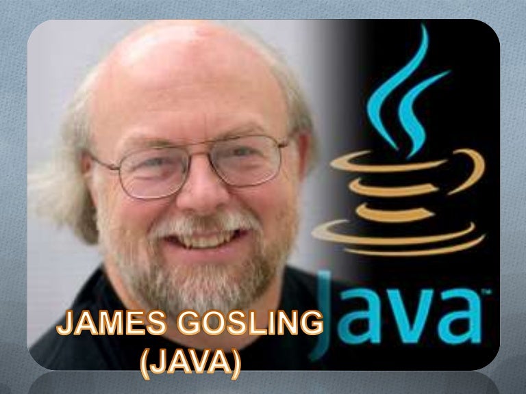 James Gosling Faces Of Open Source