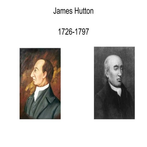 James hutton to post | PPT