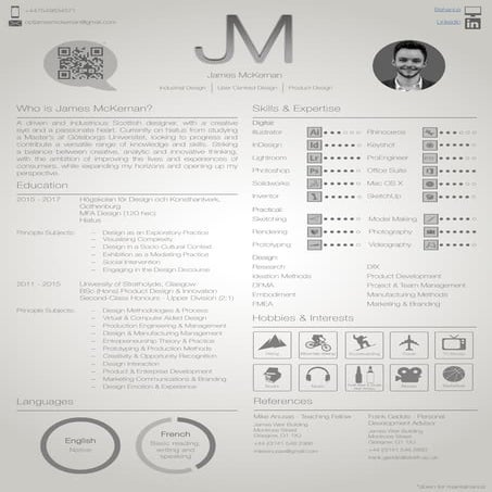 James McKernan - CV | PDF