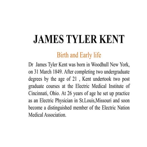 James tyler kent.BHMS