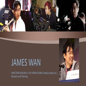 James wan | PPTX