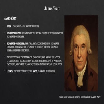 James Watt.pptx.................................. | PPTX