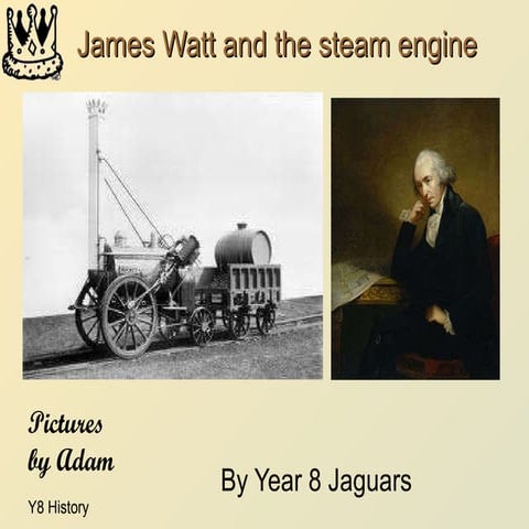 James Watt Steam Engine Animation