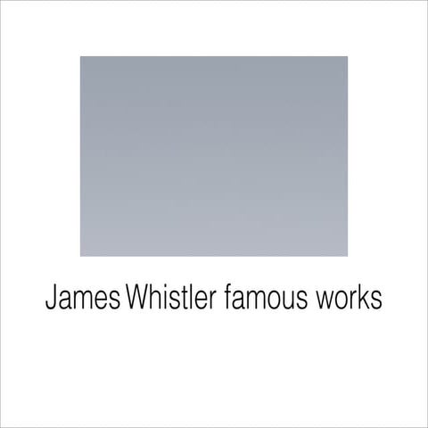 James whistler | PDF