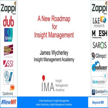 A New Roadmap for Insight Management | PPT