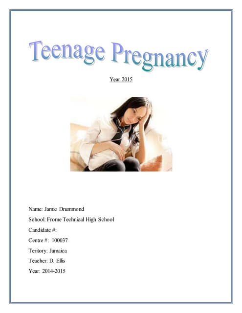 CSEC Social Studies - Sample SBA | DOCX