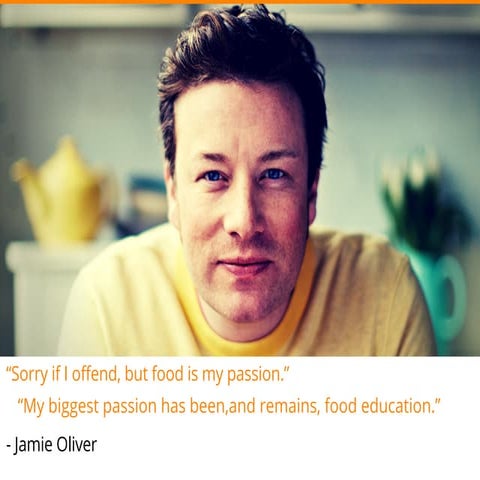 Jamie Oliver's Life Story | PDF