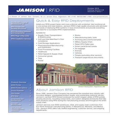 Quick & Easy RFID Deployments - Jamison RFID Portals and Enclosures ...