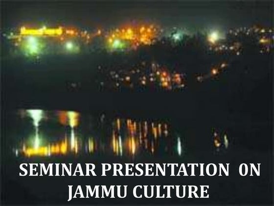 Jammu & kashmir ppt | PPT