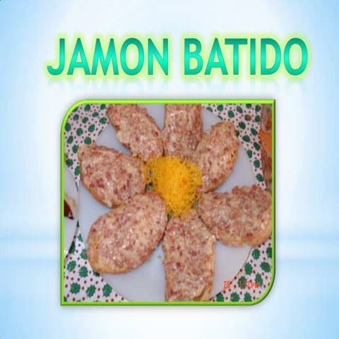 Jamon batido | PPT