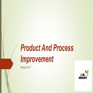 Jam production process | PPTX