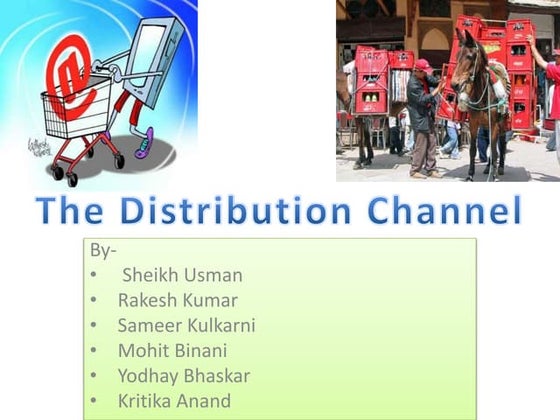 Distribution Channel In FMCG | PPT
