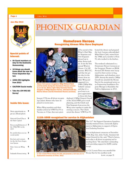 Presentation Overviewing the Air National Guard | PPT