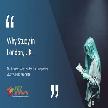 Why Study in London | PPTX
