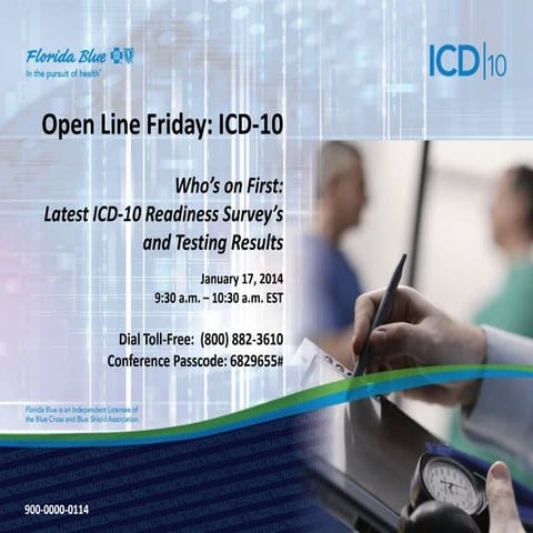 Latest ICD-10 Readiness Surveys and Testing Results | PPT