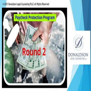 PPP Second Draw 2021 and First Round Forgiveness Review | PPT