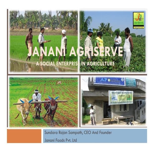 Janani AgriServe - CSR Partnership Proposal | PDF