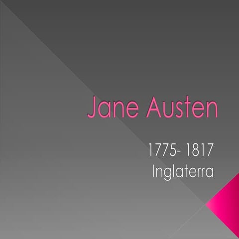 Jane austen | PPT