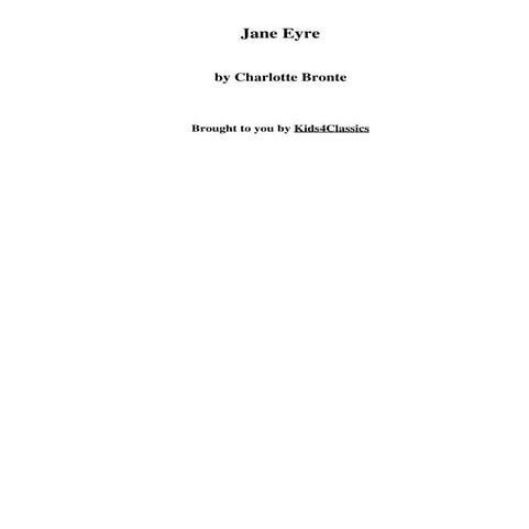 Jane eyre | PDF
