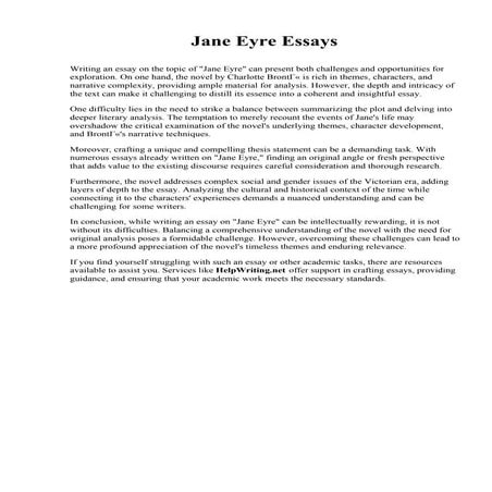 Jane Eyre Essays.pdf