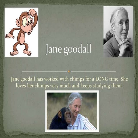 Jane goodall | PPT