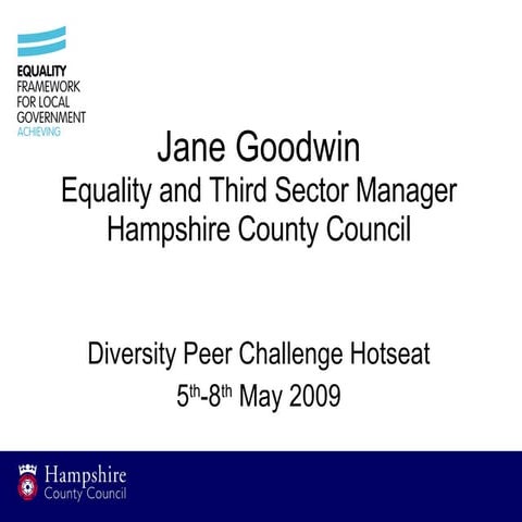 Jane Goodwin Hotseat Presentation | PPT
