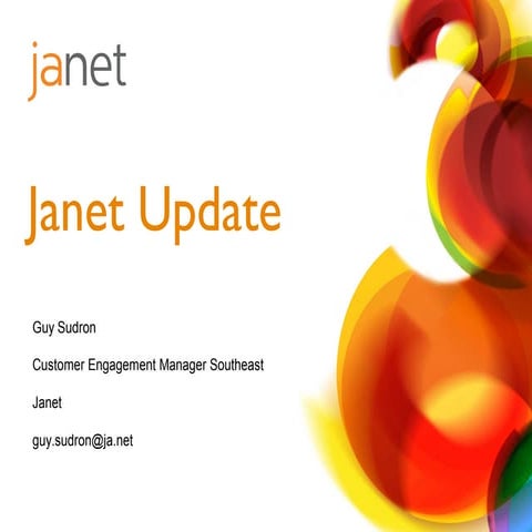 Tech 2 Tech - an overview of Janet Network services | PPTX