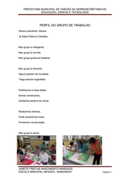 Relatorio de acompanhamento do professor do aee e sala regular | PDF