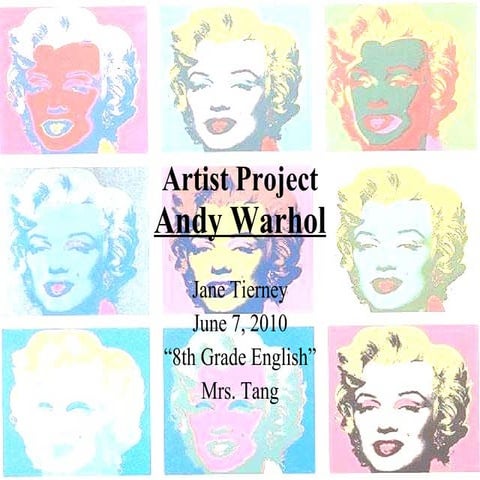 Andy warhol | PPT