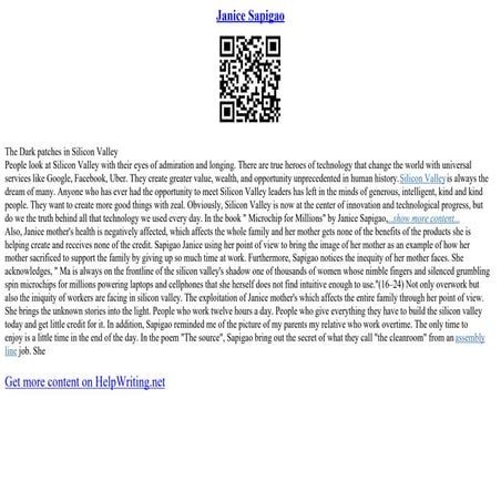 Janice Sapigao | PDF