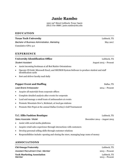 resume | DOCX
